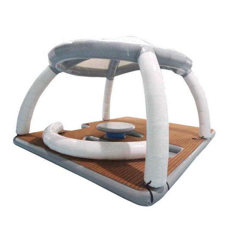 Factory Direct Inflatable Floating Dock Platform Swimming Water Island ...